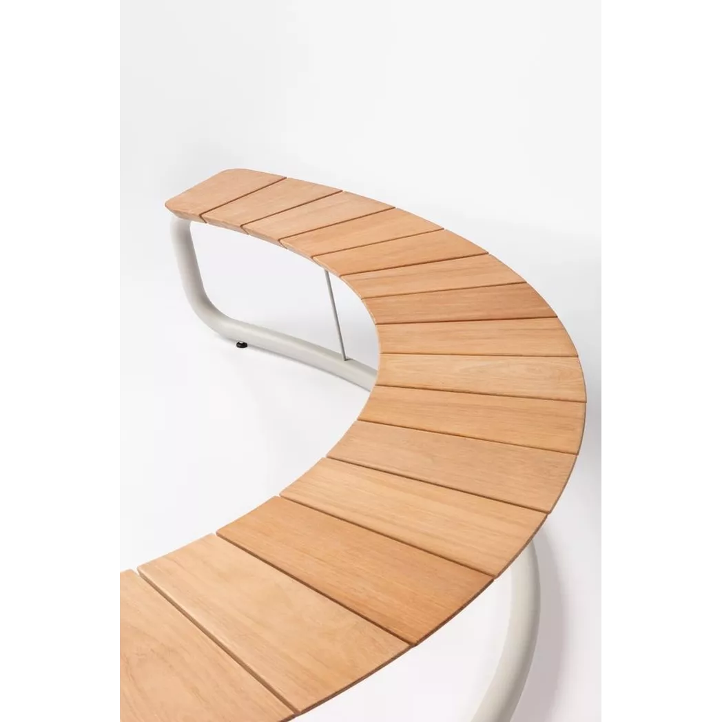 Designer Outdoor Semi-circle Bench – The Bow | Viva Lagoon