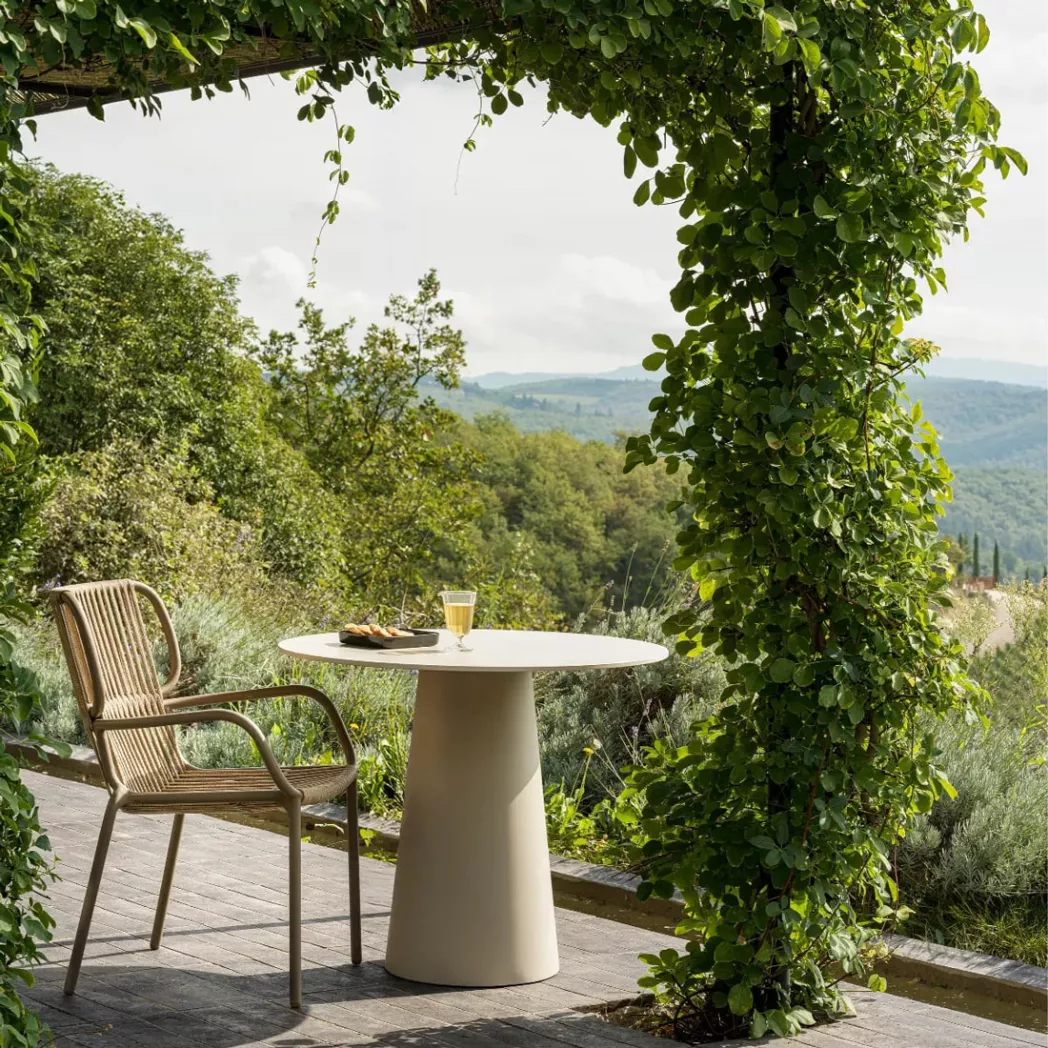 Ribbon Outdoor Dining Chair Moss Green | Viva Lagoon