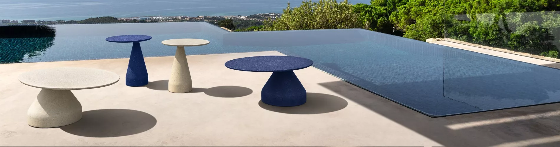 Designer Outdoor Side Tables | Luxury Garden Side Tables