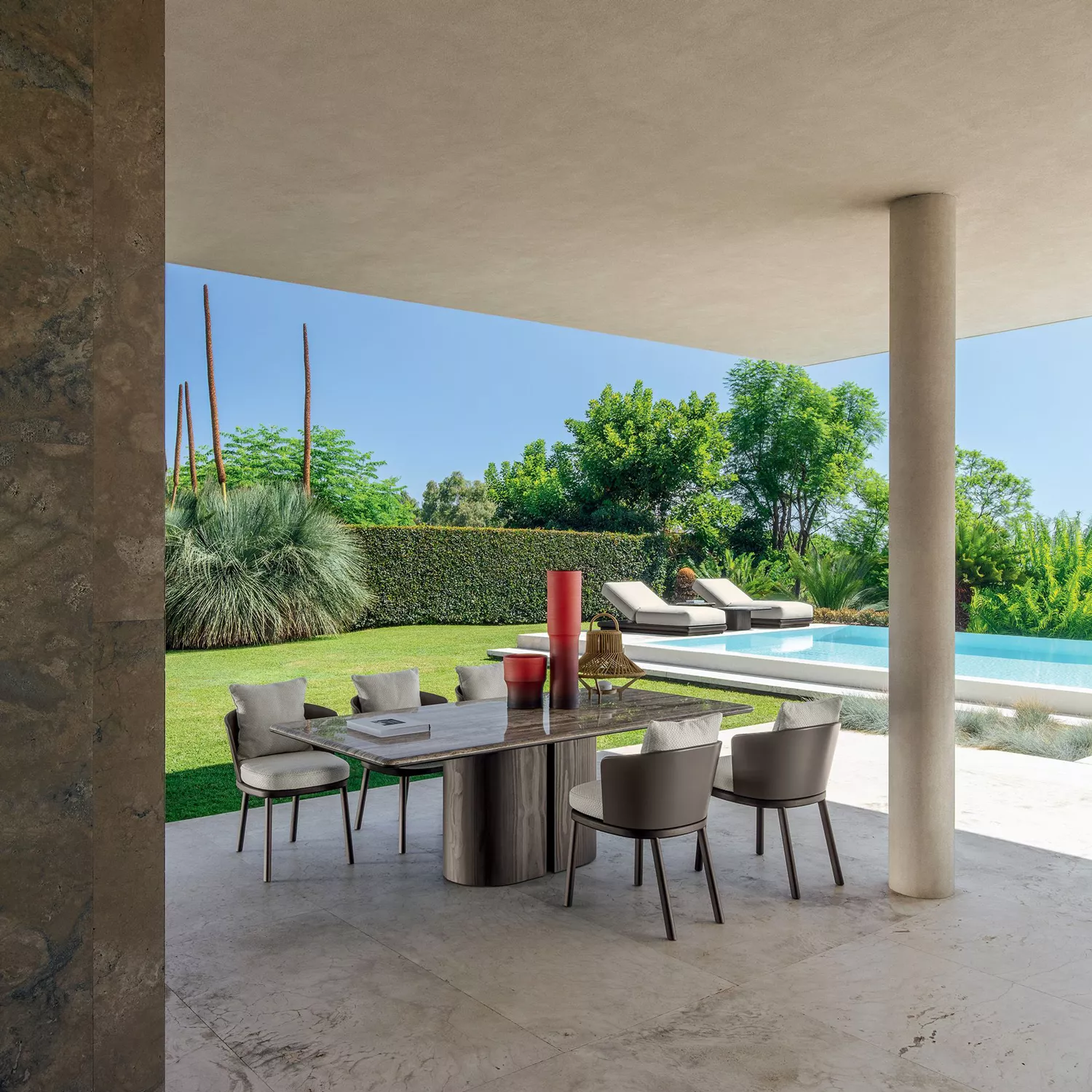 Talenti Itaca Dining Table- 220 × 115 cm - Viva Lagoon